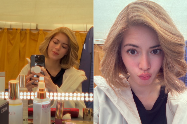 Shaina Magdayao goes blonde as she starts filming for 'Sins of the Father'