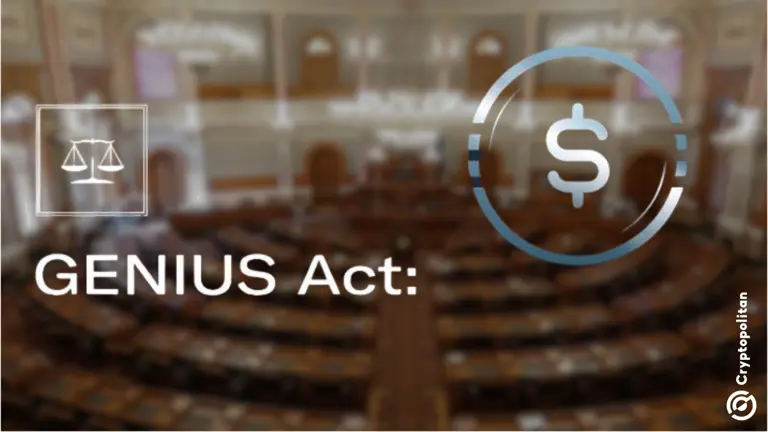 The US Senate scheduled a final vote on the GENIUS Act