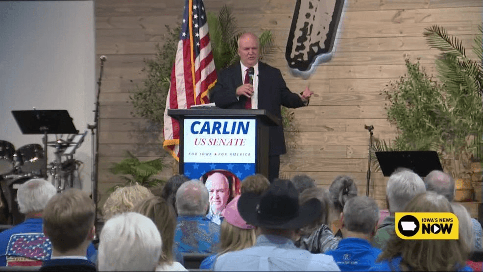 Former national security advisor endorses Jim Carlin in Iowa US Senate race