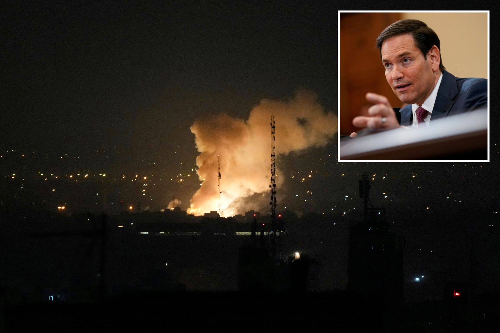 Rubio calls Israeli strikes against Iran ‘unilateral action,’ urges ‘US ...