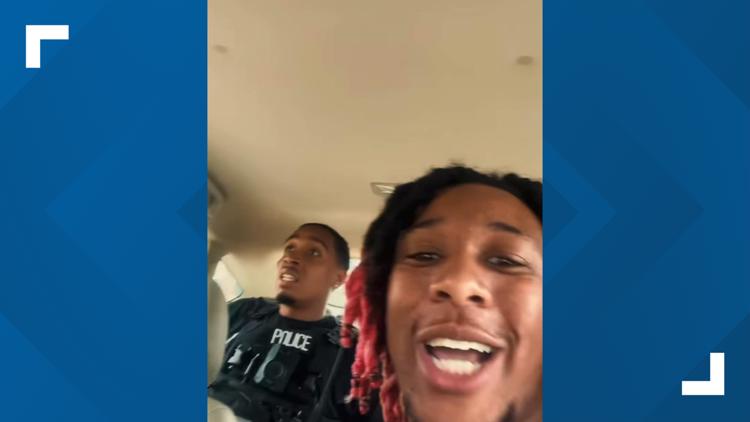 MPD officer gets into civilian car to chase suspect
