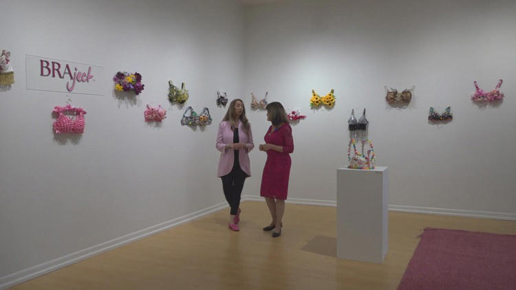 'BRAject' exhibit at JU features over 100 custom bras to raise money ...