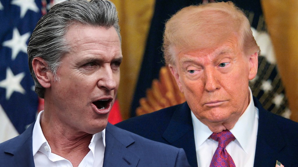 Newsom Tells Donald "TACO" Trump His Time's Up In All-Caps Message