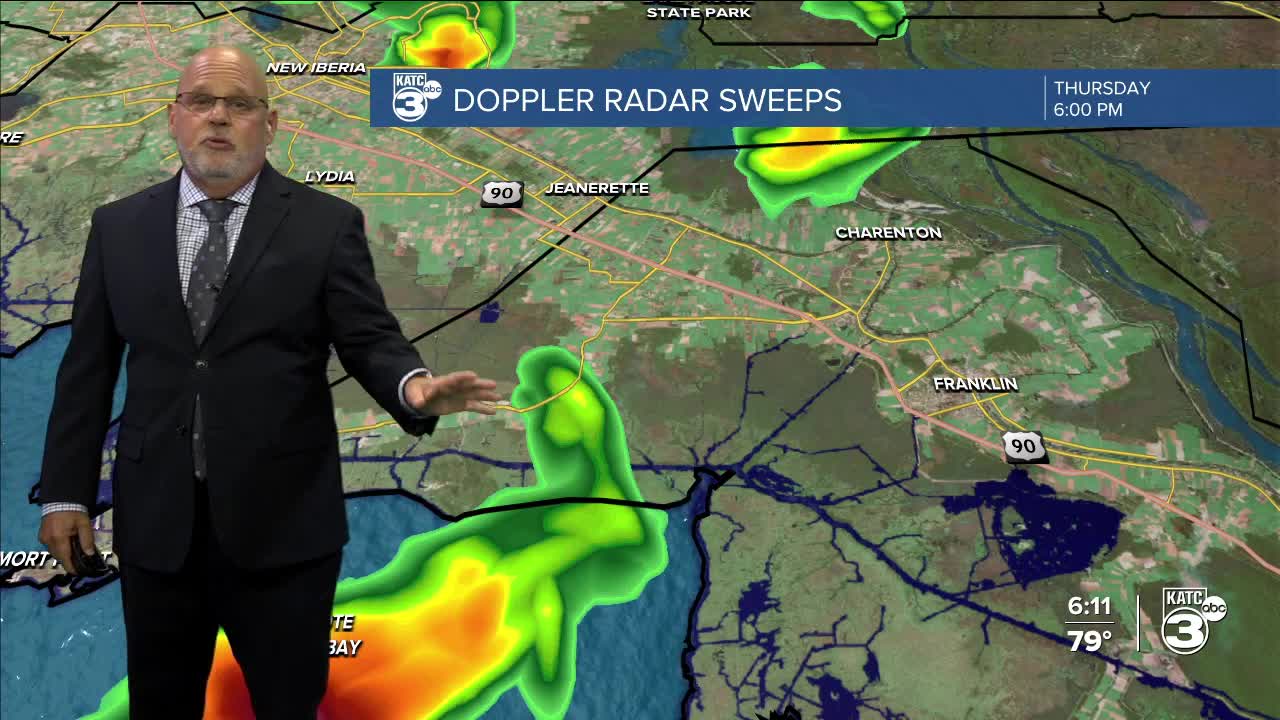 KATC Weather Forecast 6pm 06-12-25