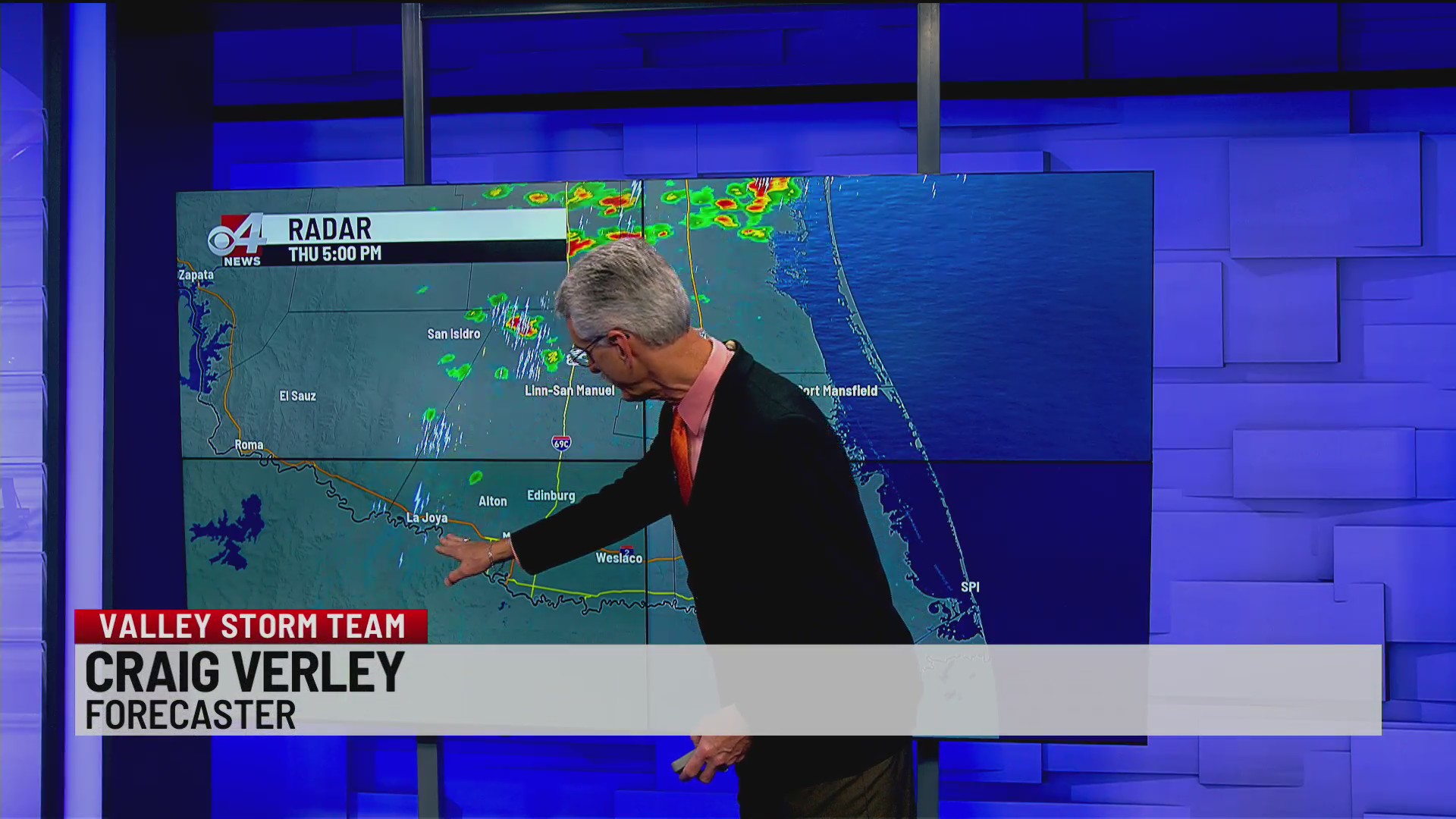 Craig Verley Talks about small chances of rain June 12