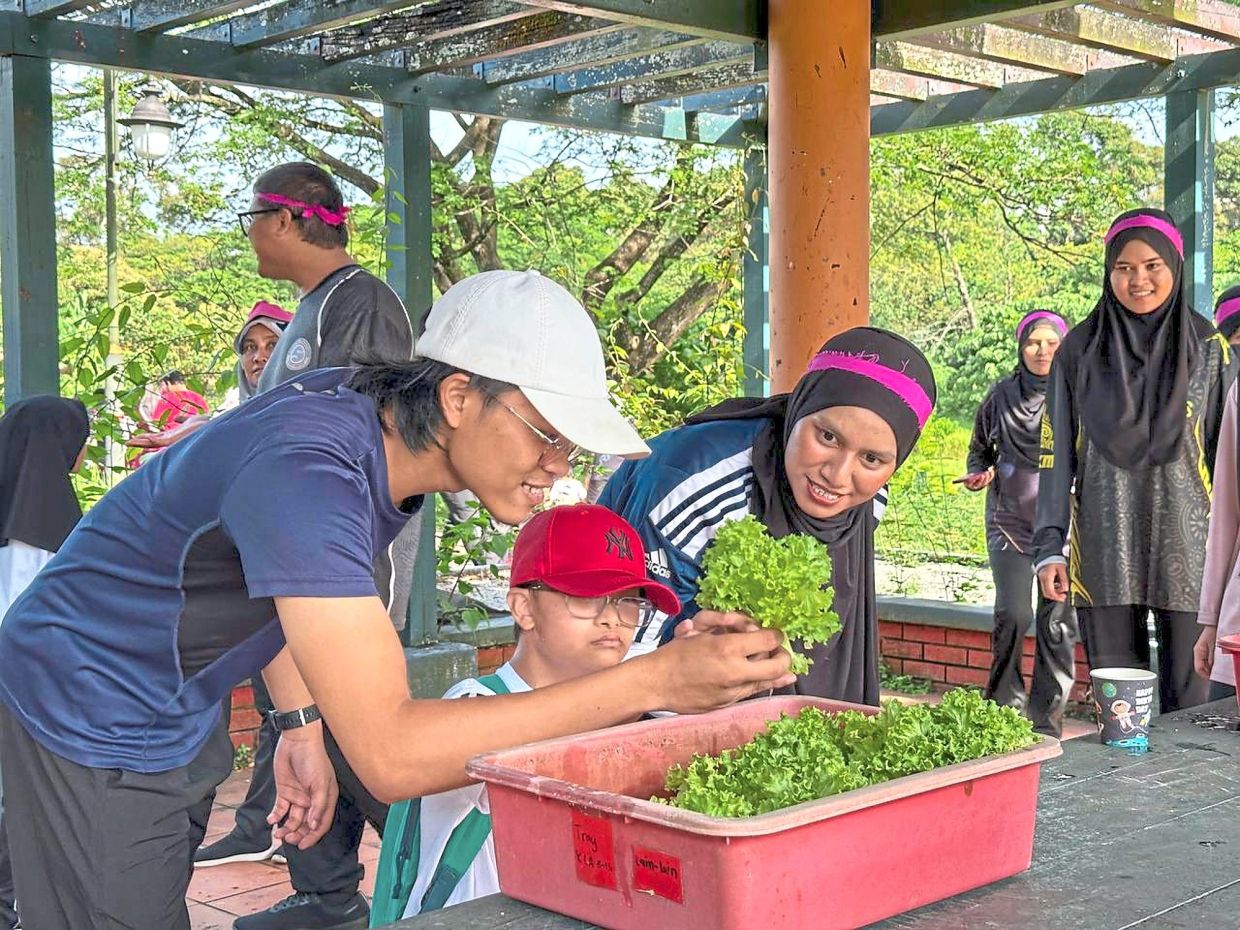 Campus fun for special kids