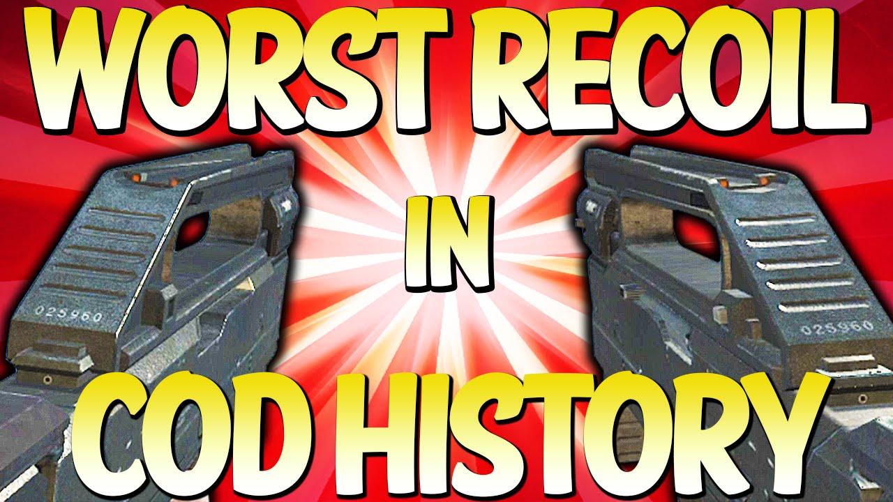 Top 10 "craziest Recoil Guns" In Cod History - (top 10 - Top Ten) | Chaos