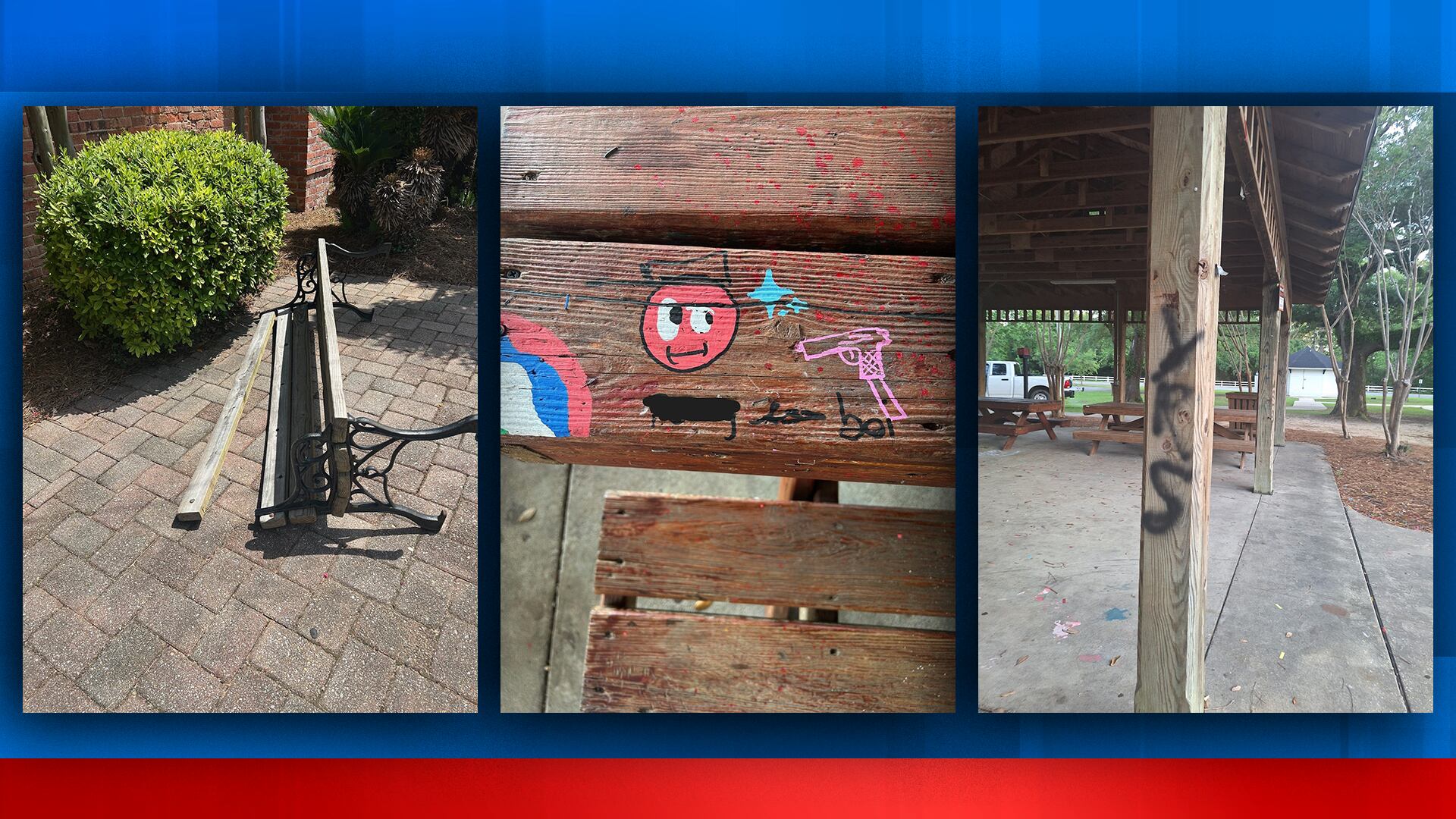 3 juveniles charged after Bay Minette public parks vandalized