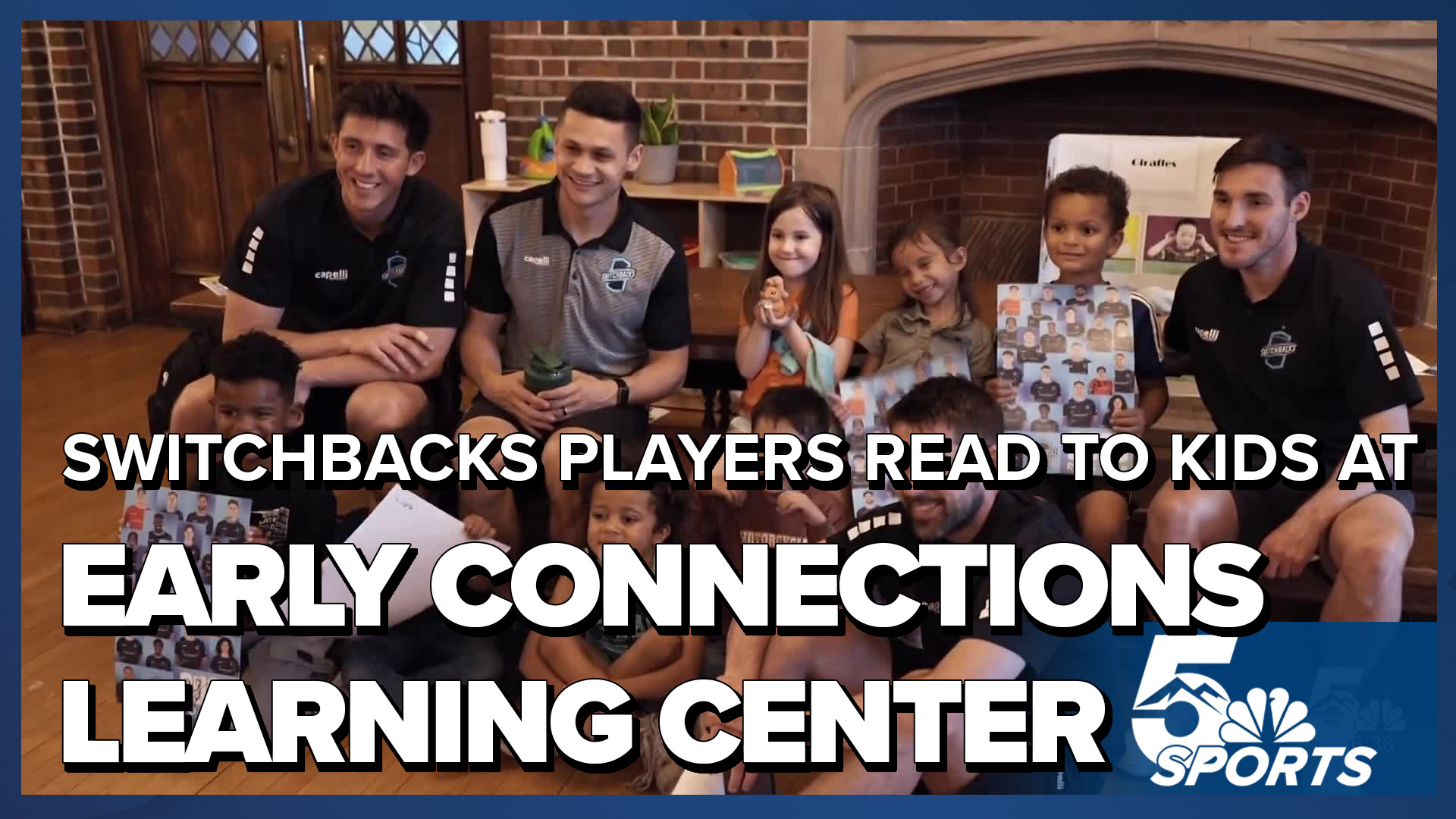 Kickin' it with the Switchbacks: players read to kids at Early ...