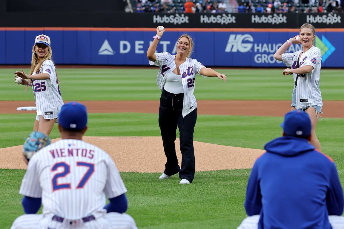 Memorable ceremonial first pitches from the 2025 MLB season, in photos