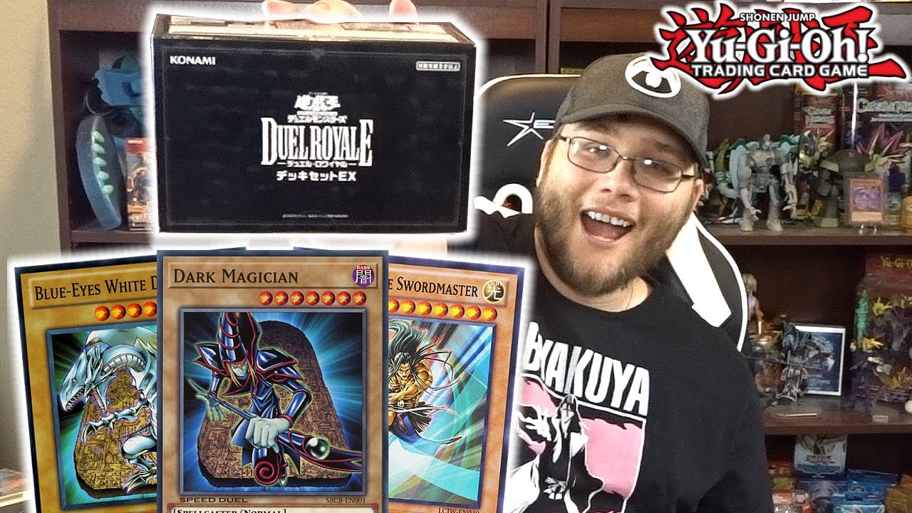 Yugi, Kaiba & Joey Original Decks! Yu-Gi-Oh! Duel Royale Deck Set EX ...