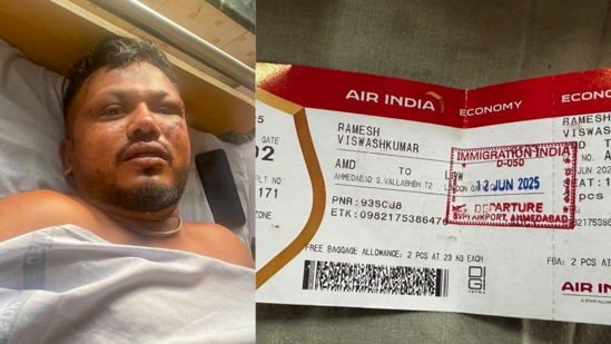 Who is Vishwash Kumar Ramesh? The lone survivor of Air India plane crash, seated in 11A