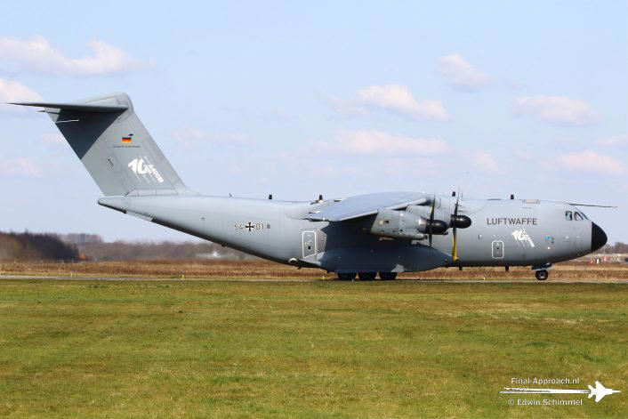 German Air Force A400M Fleet to Be Equipped with DIRCM Protection System