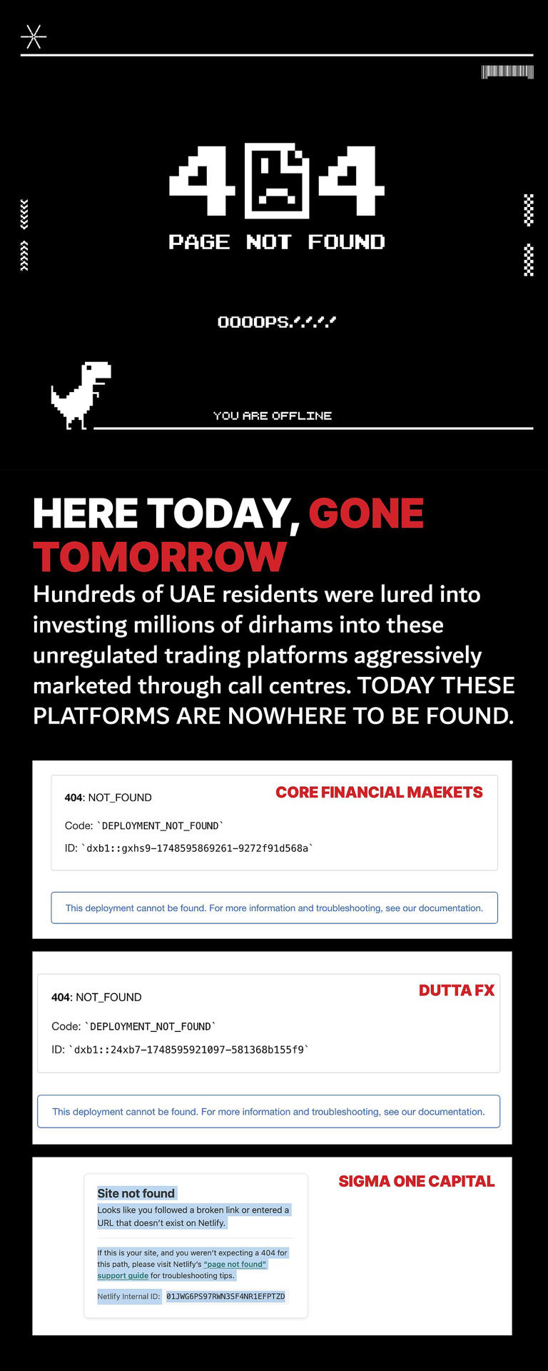 Fake platforms, real losses: How UAE residents fall victim to online ...