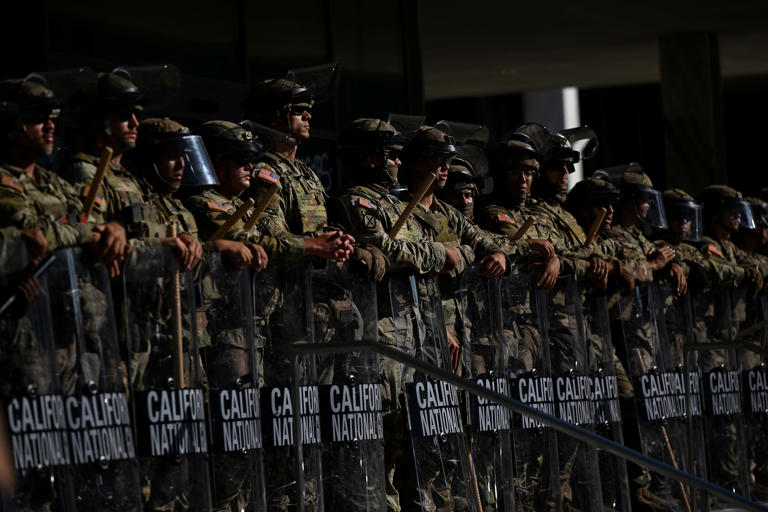 Trump can keep National Guard deployed in L.A. for now, appeals court says