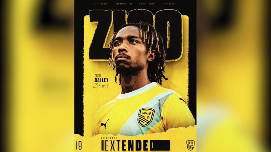 NM United extends contact of Zico Bailey
