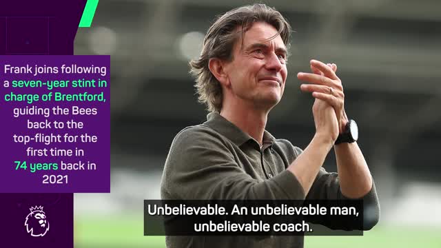 Tottenham icons backing Frank for success at the helm