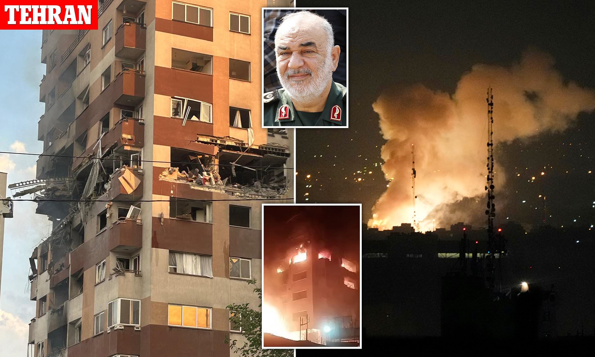 Iran attacks - live: Israel takes out Revolutionary Guard commander ...
