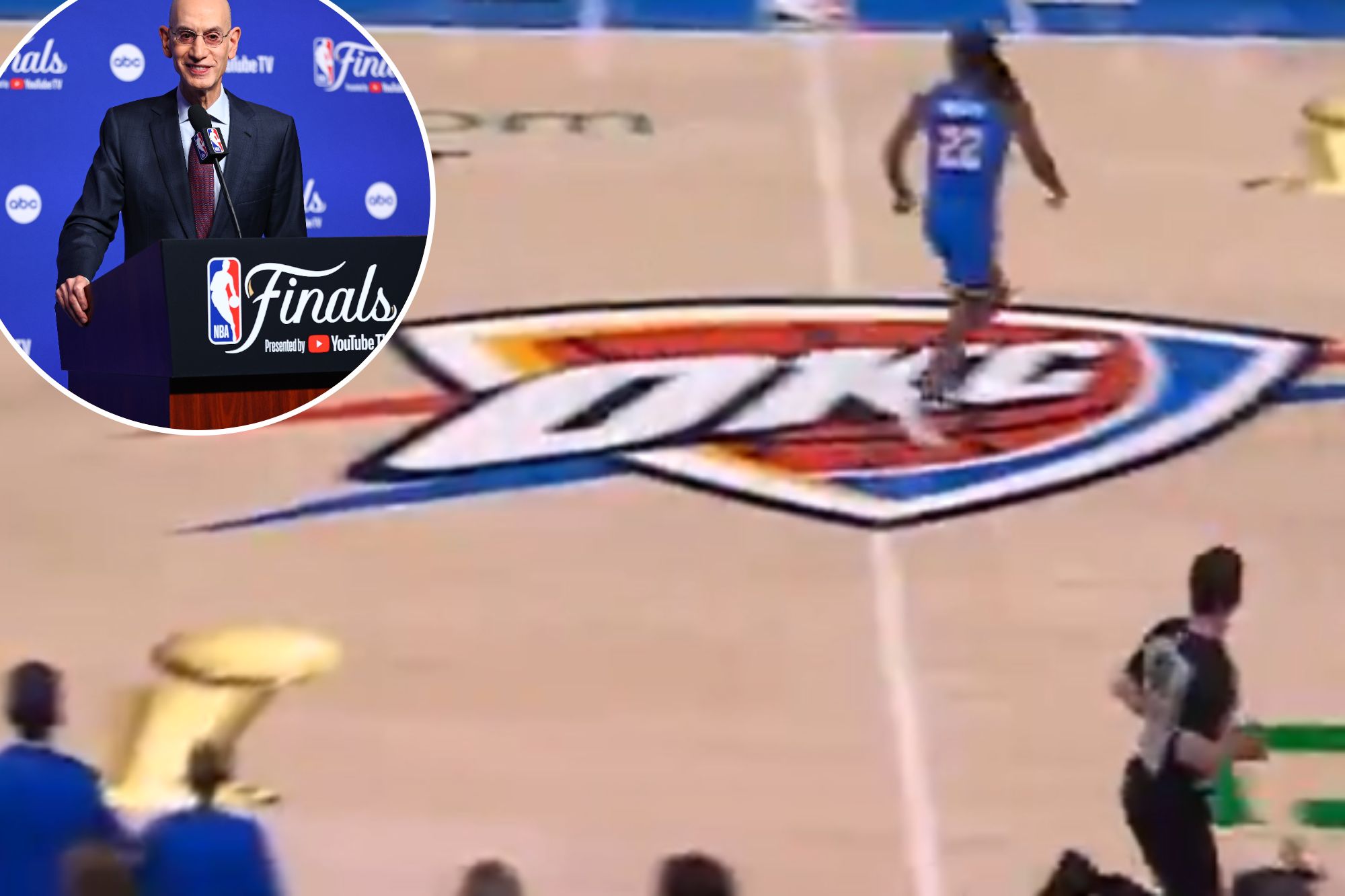 Adam Silver responds to NBA Finals digital decals controversy