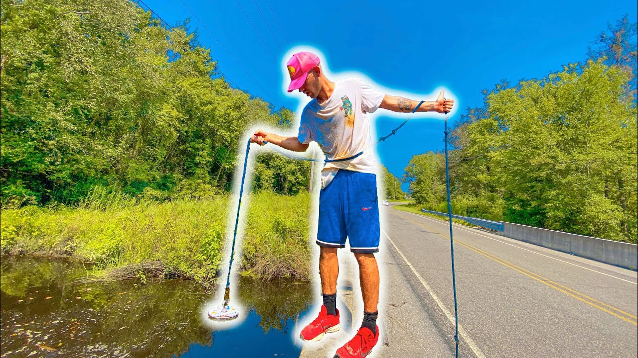 (2100lb) Magnet Fishing With AMAZONS STRONGEST Magnet