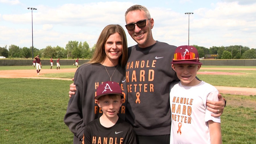 Dad and sons play catch to ‘Handle Hard Better’
