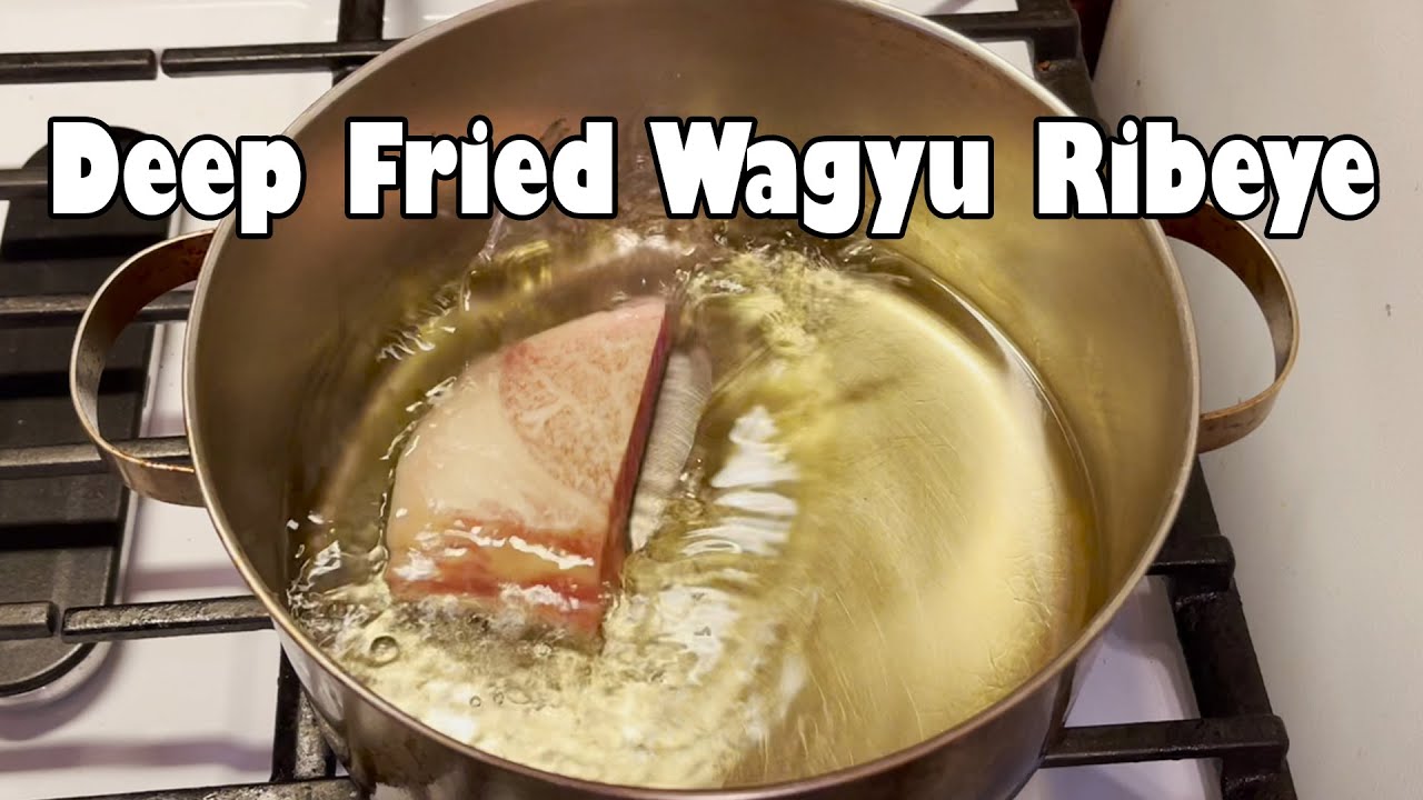 $130 Wagyu Ribeye vs Deep Fryer—The Ultimate Steak Experiment