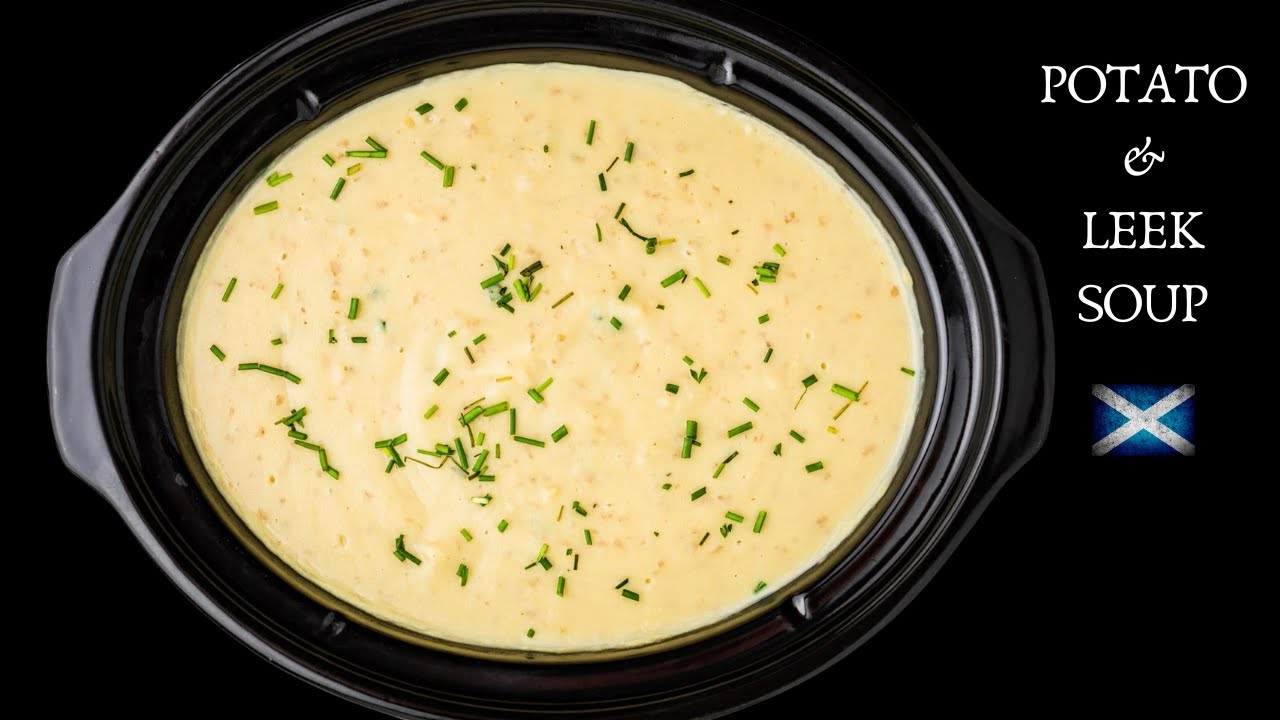 Aardappel & Prei Soep | Klassiek Recept | Makkelijk uit de Slowcooker