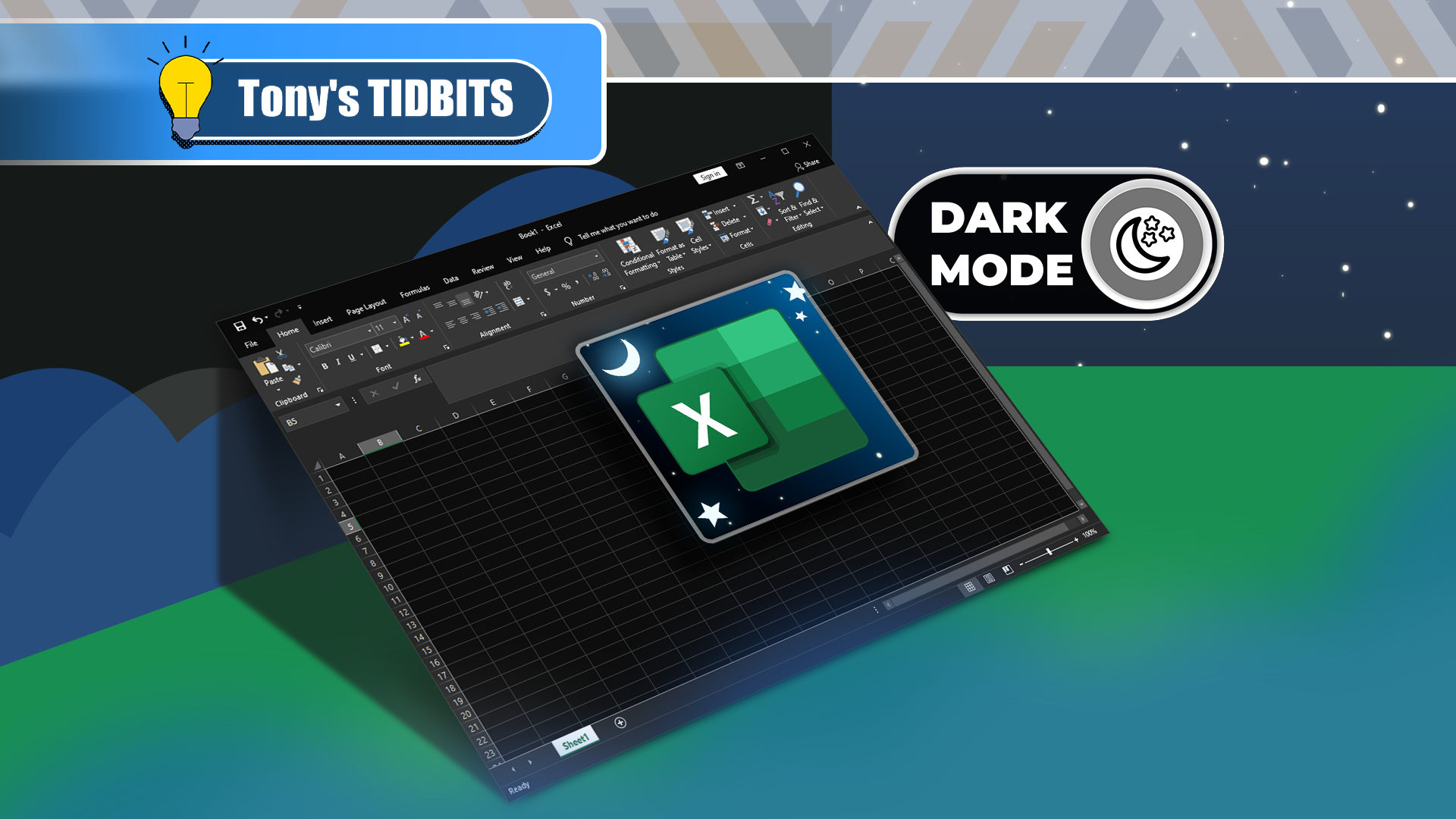 How to Switch to Dark Mode in Microsoft Excel