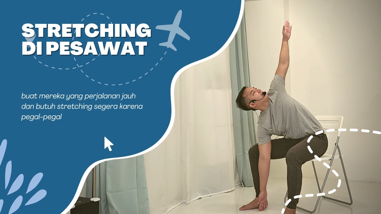 Stretching Di Pesawat | Yoga With Akbar