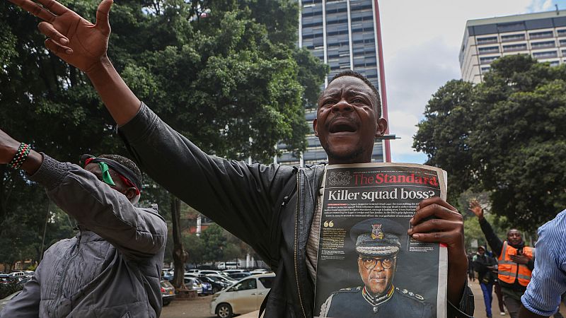 Kenyan police officer arrested after protests over blogger's death in ...