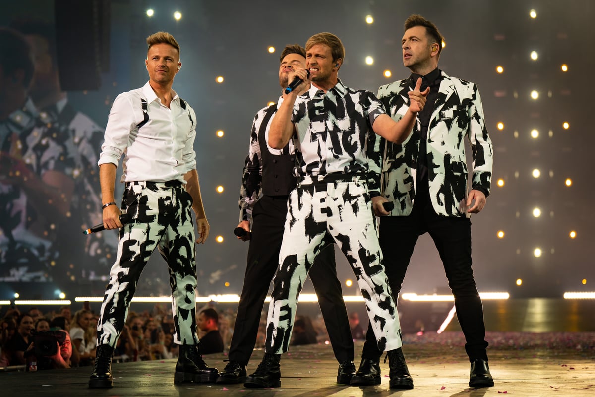 Westlife fans 'sobbing' as band member Mark Feehily skips anniversary ...