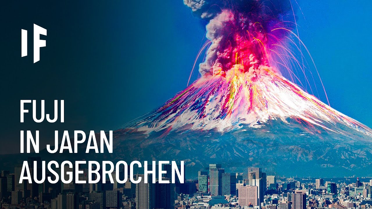 Was wäre, wenn der Fuji, Japans berühmter Vulkan, morgen ausbrechen würde?