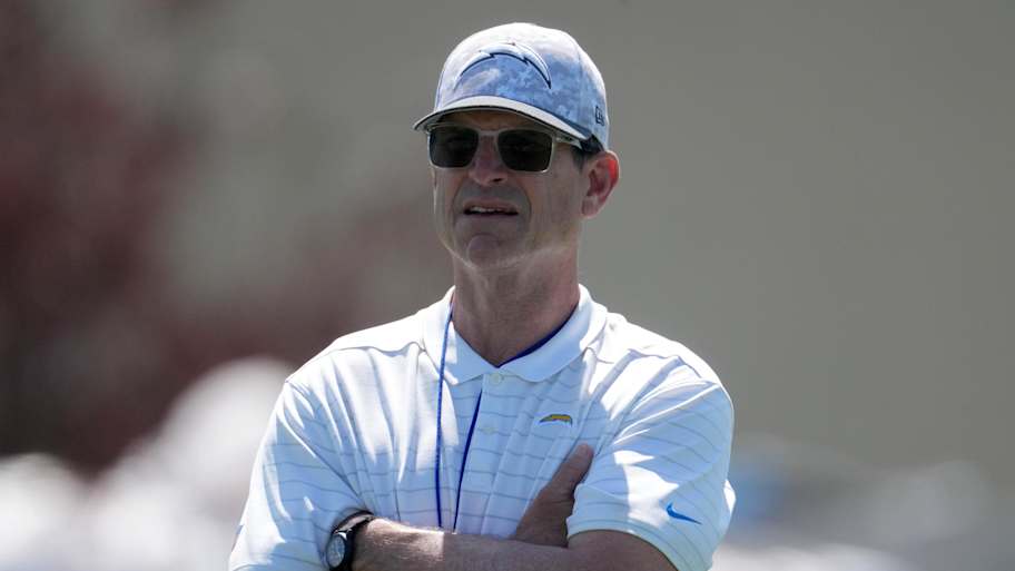 Jim Harbaugh reveals 9 'best trained' players on Chargers