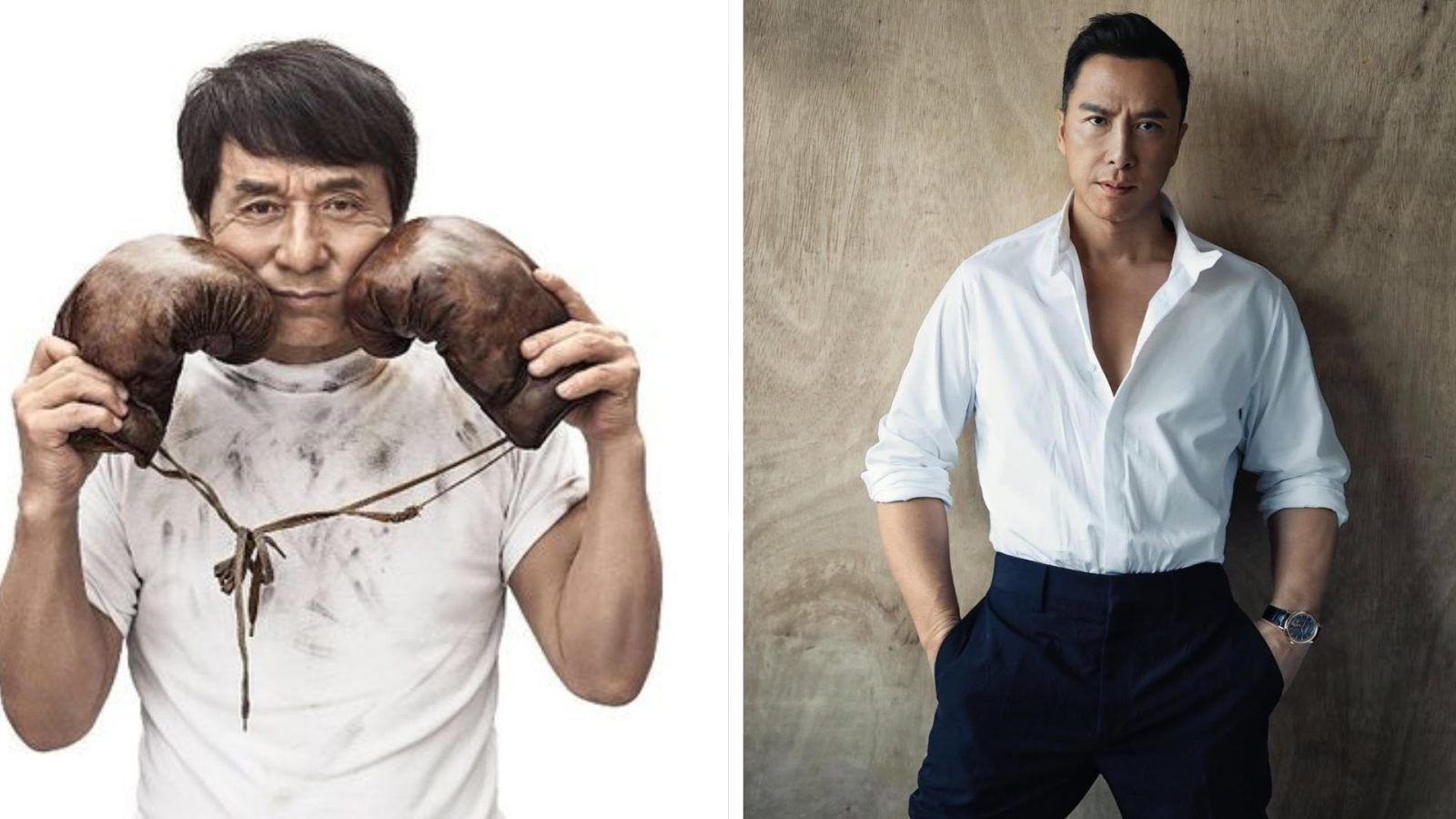 Jackie Chan and other actors who are trained martial artists in real life