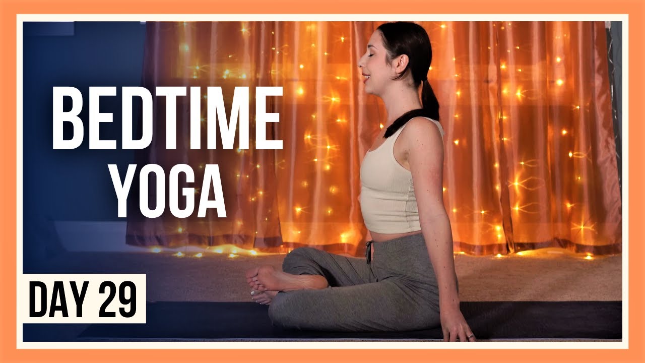 Day 29: Yoga for Sleep 🌙 15-Min Bedtime Stretch | Gentle Evening Flow ...