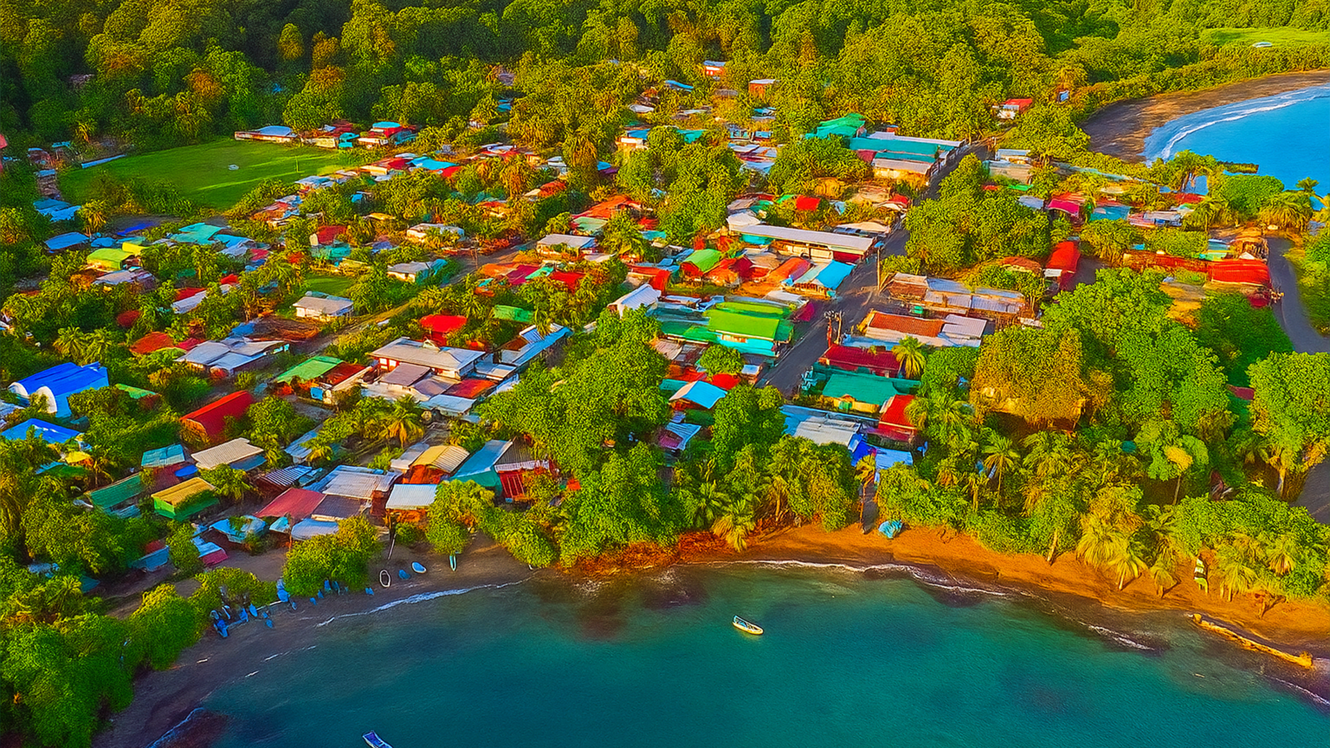 Costa Rica Nature in 4K – Scenic Relaxation with Peaceful Ambient Music