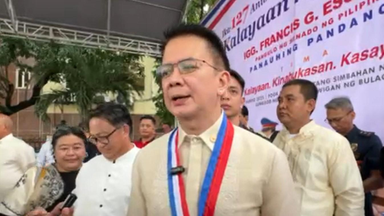 Escudero backs lifestyle checks, urges Marcos to support anti ...