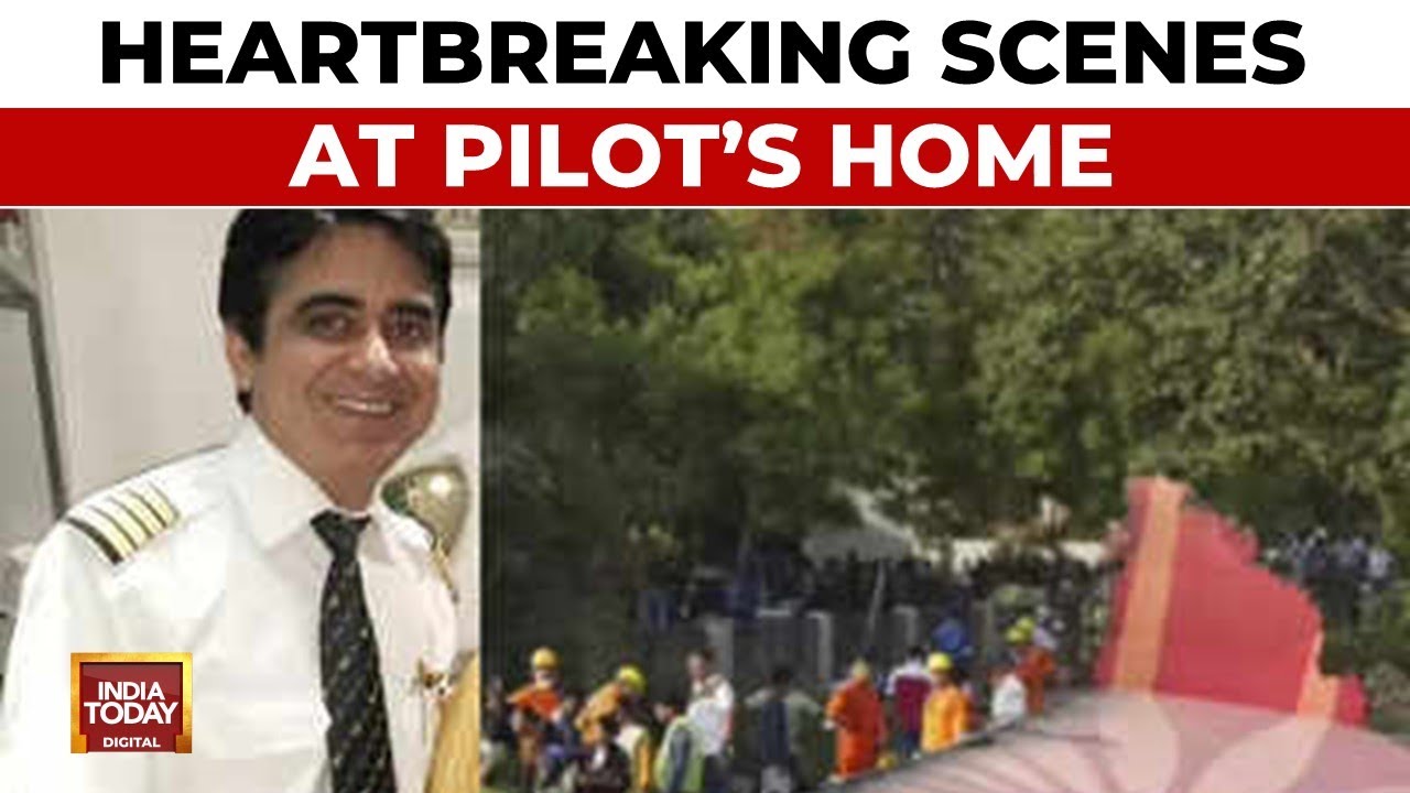 Air India pilot Sumit Sabharwal's family in mourning, father inconsolable