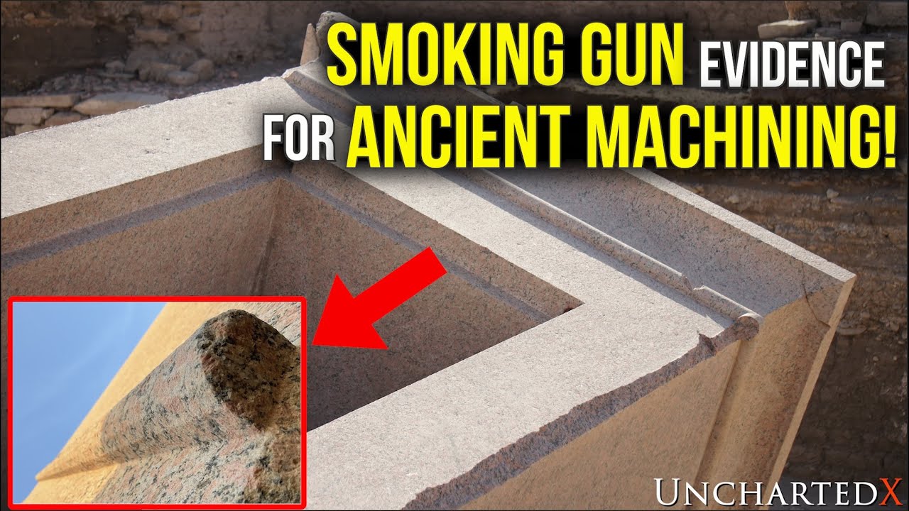 Evidence of sophisticated machining in antiquity