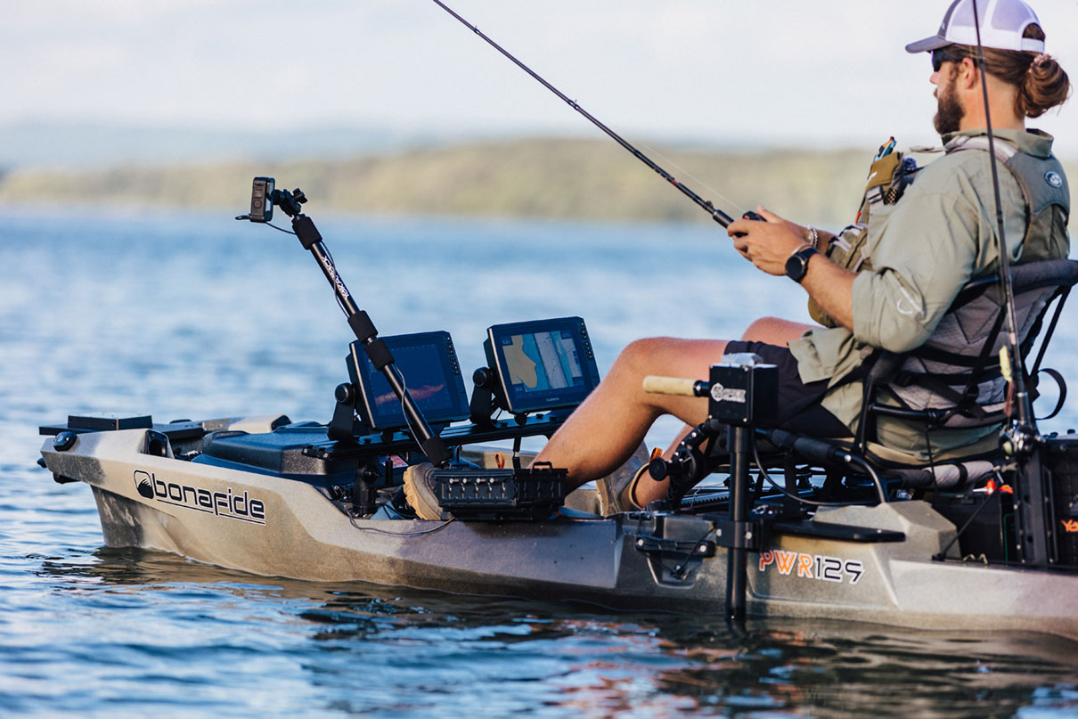 Rig Your Kayak With CHIRP, Side-Scan & Forward Facing Sonar