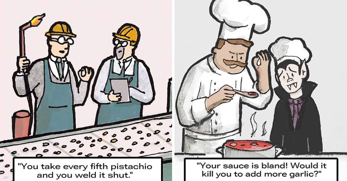40 Funny One-Panel Comics On Absurd Topics From ‘YetiArrow’