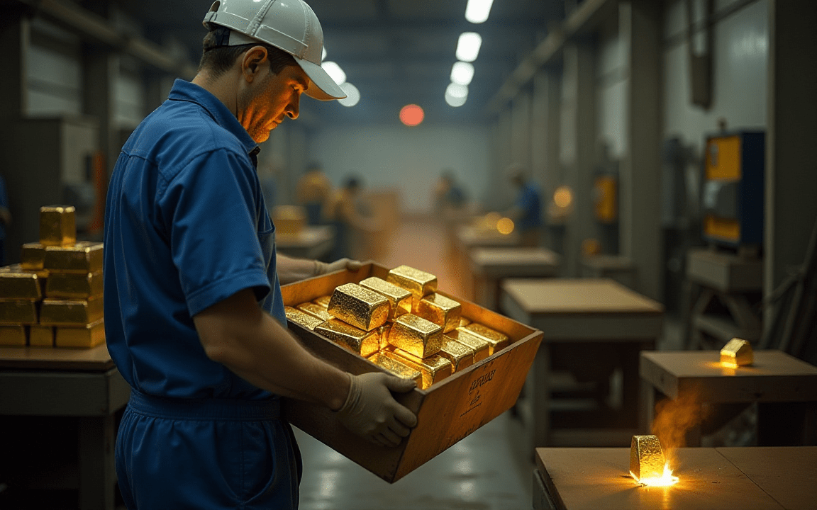 Gold prices eye record peak as Israel-Iran strikes fuel bullion rally