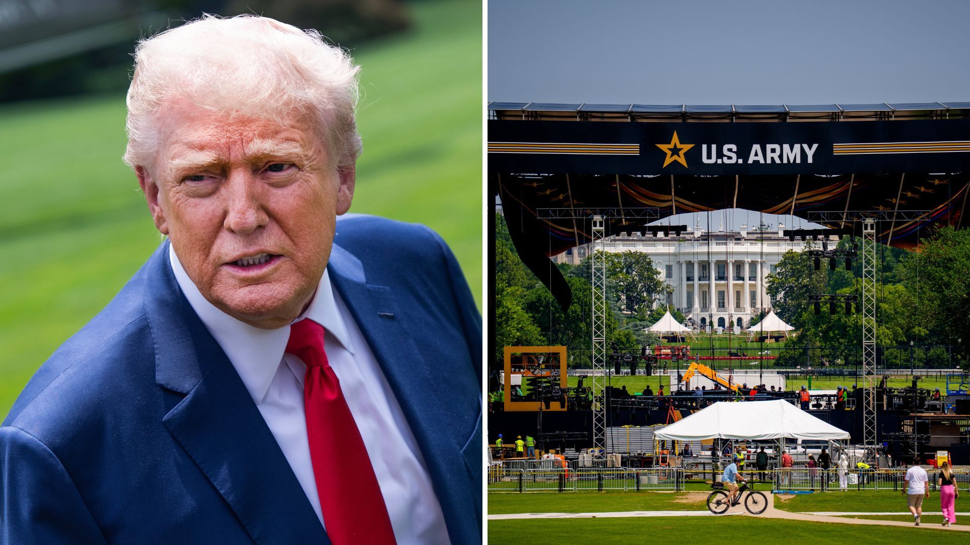 Trump threatens protesters with “very heavy force”