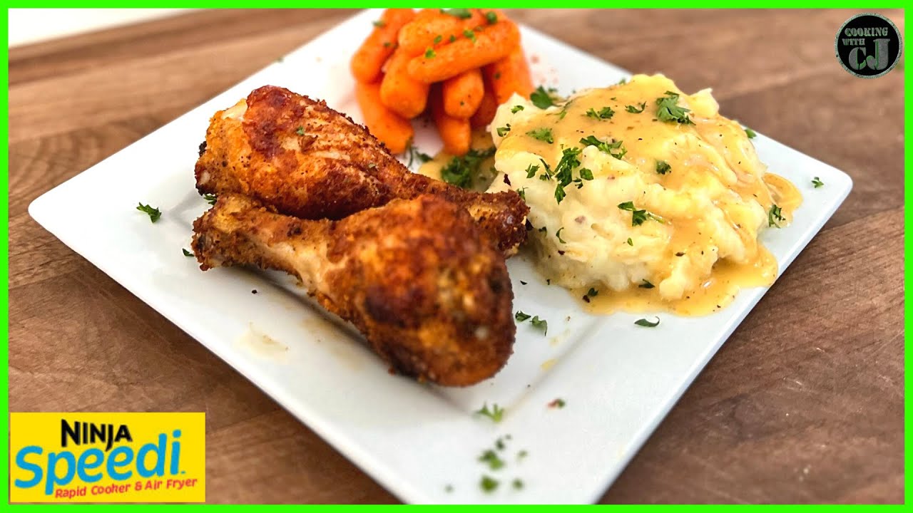 15-Minute Fried Chicken & Mash (Ninja Speedi)