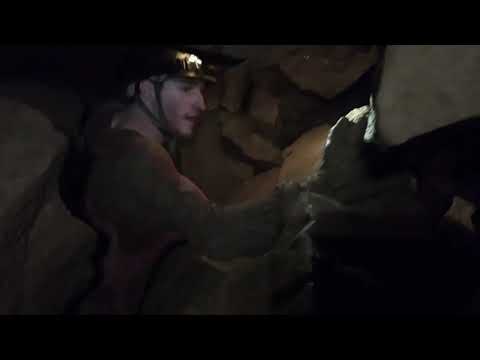 Exploring Pettyjohn Cave