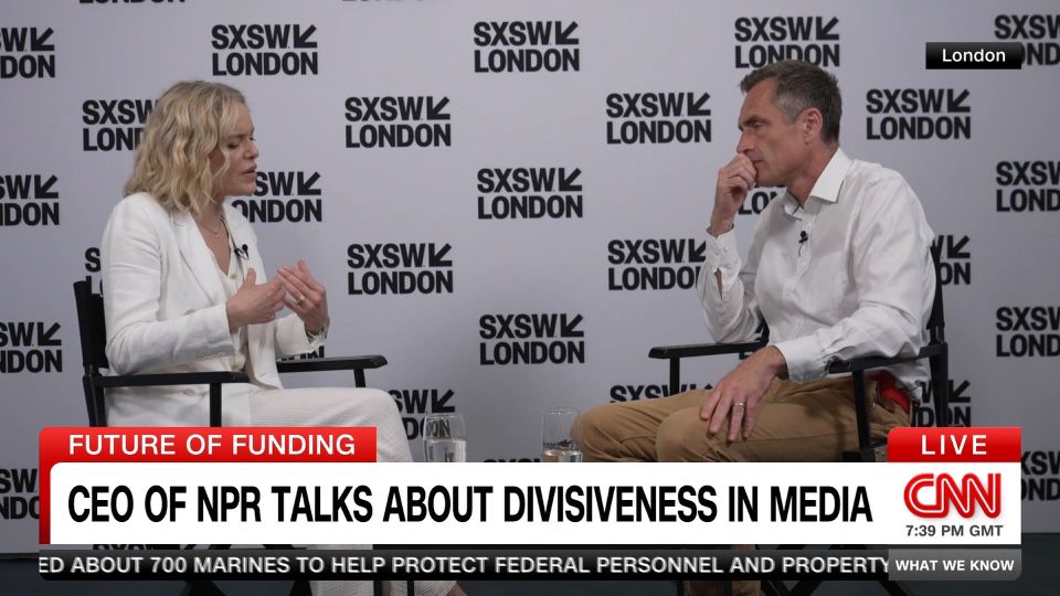 NPR CEO says media has a trust problem