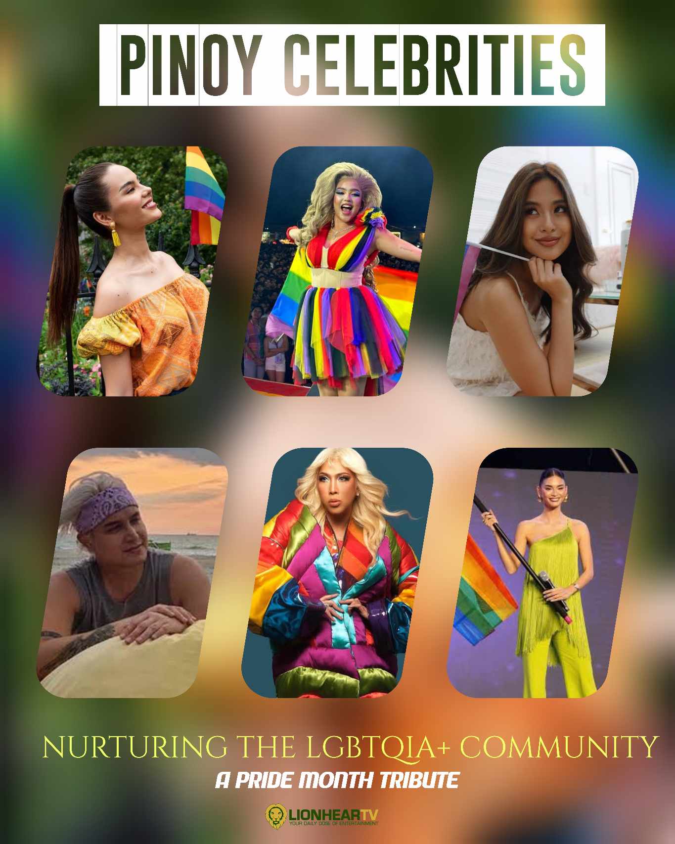 Pinoy Celebrities Nurturing the LGBTQIA+ Community: A Pride Month Tribute
