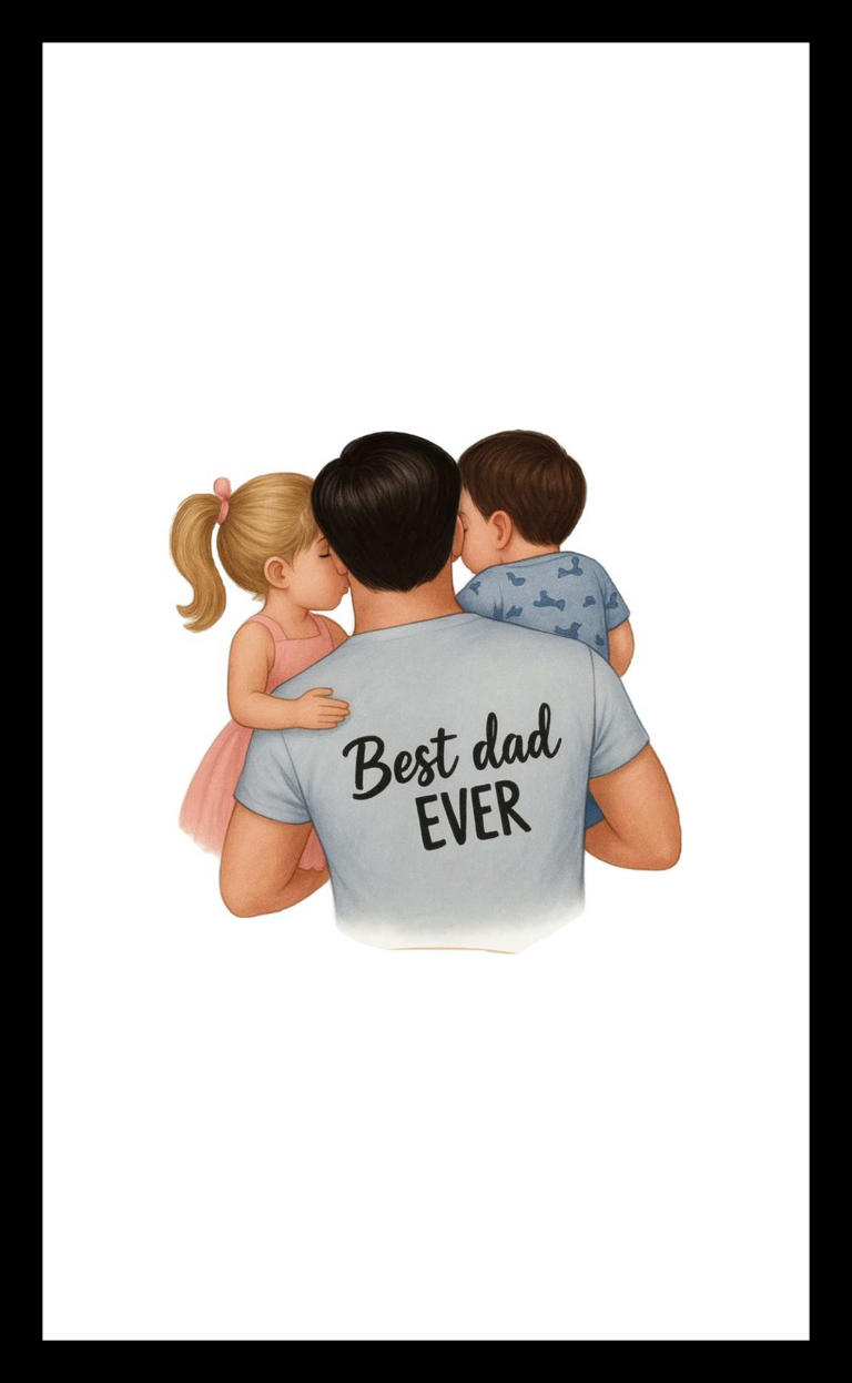 Father's Day Poster Drawing Ideas for Kids and School Students (2025)