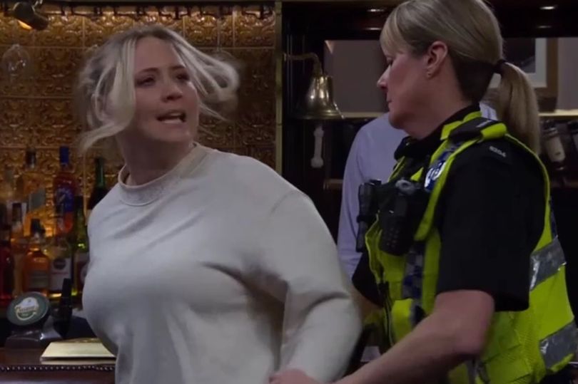 Emmerdale fans call out 'mistake' as Tracy Robinson arrested for murder