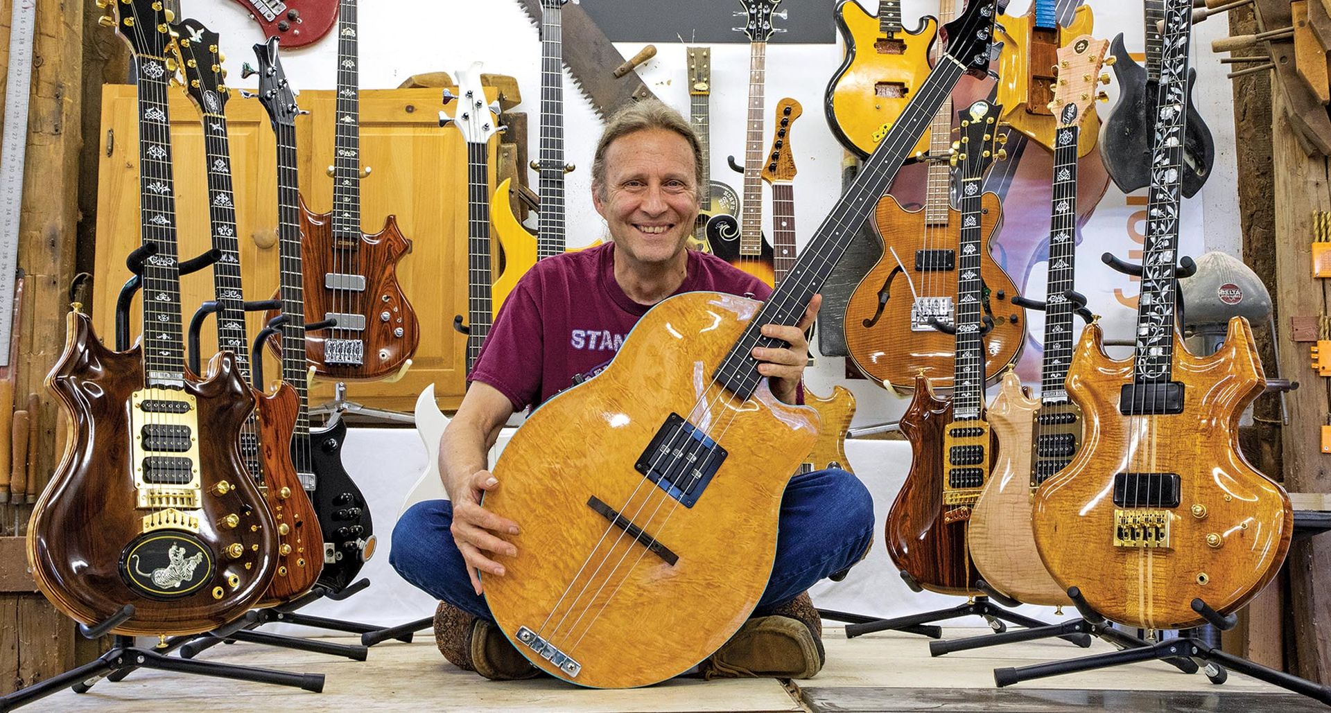 Tom Lieber apprenticed to Jerry Garcia's guitar builder Doug Irwin in ...